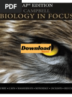 Campbell Biology in Focus 2nd Edition Urry Full Download | PDF | Evolution | Cell (Biology)