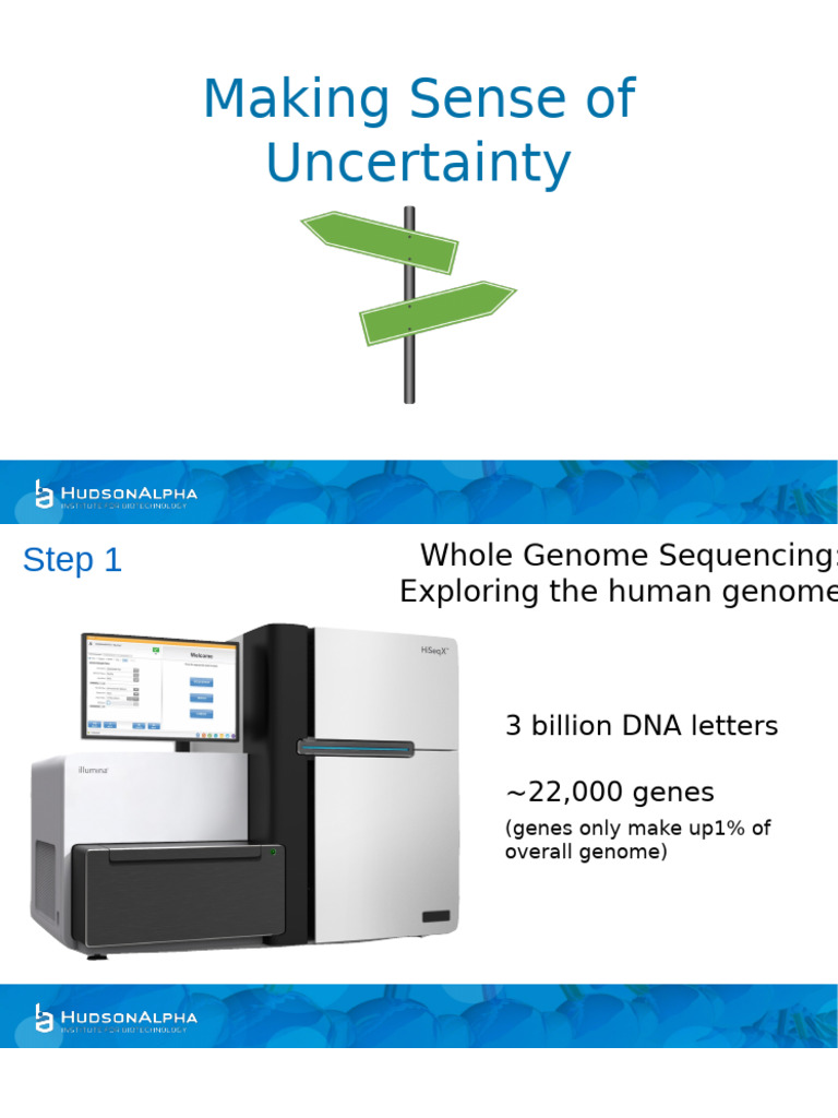 Making+Sense+of+Uncertainty+Intro+Presentation | PDF | Bioinformatics ...