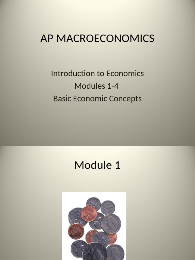 Krugman Section 1 Powerpoint | PDF | Economics | Economies