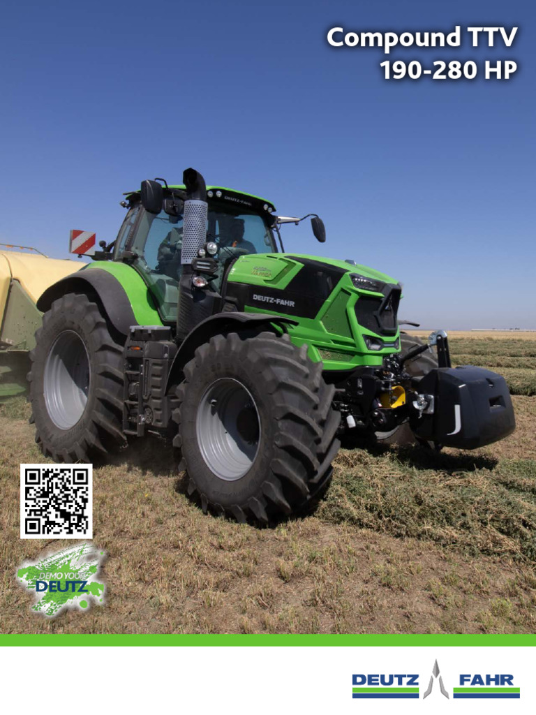 Deutz Fahr Compound TTV | PDF | Tractor | Motor Vehicle