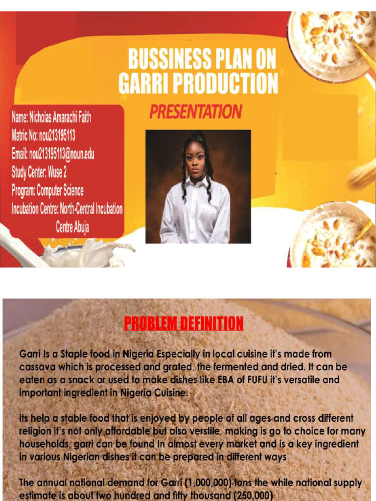 Gari Production | PDF