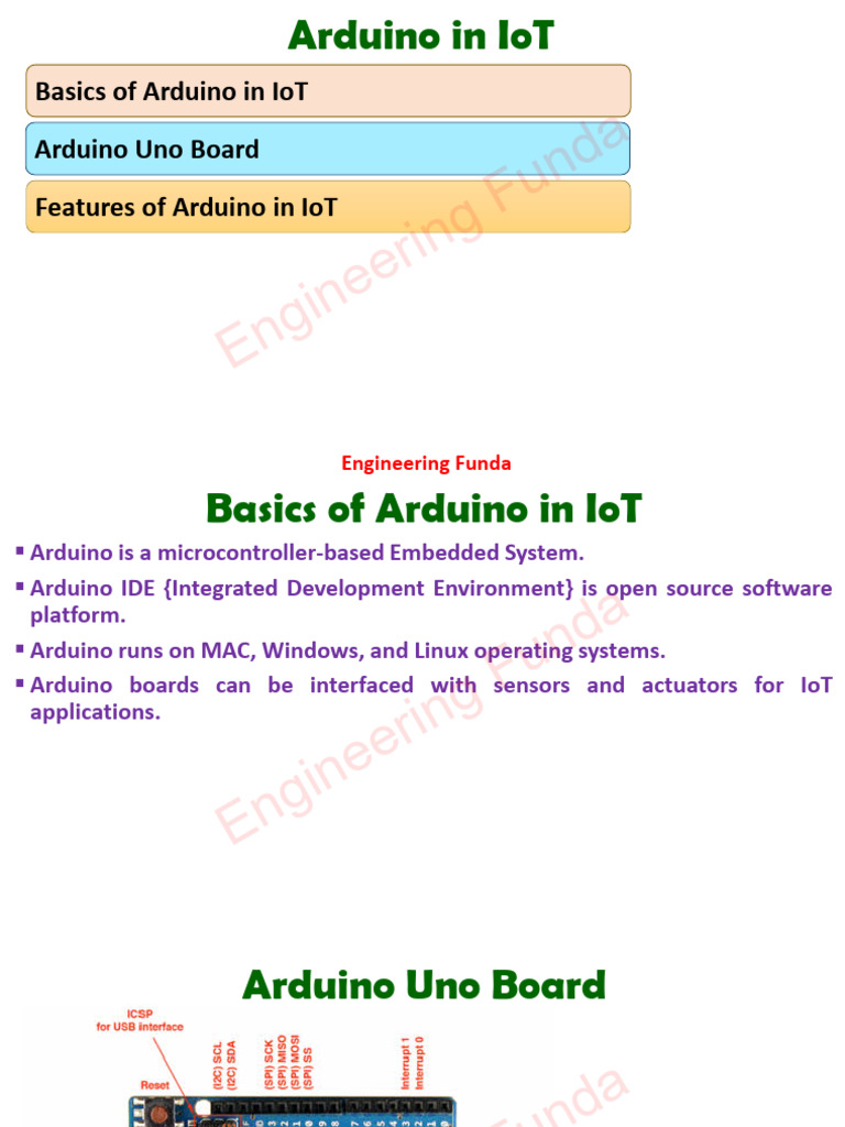 1.1 1 Arduino in IoT | PDF