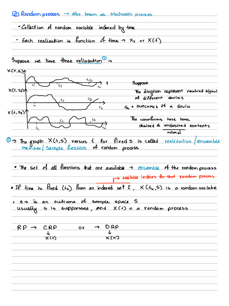 7) Random Process | PDF