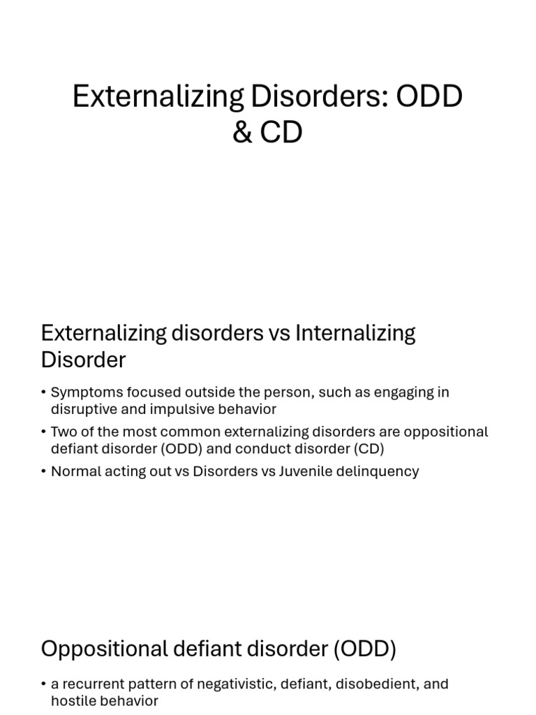Externalizing Disorder-21-03-25 | PDF