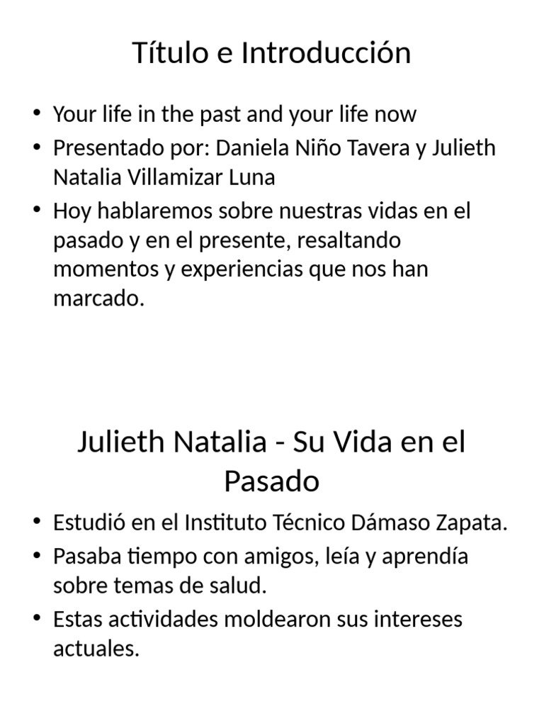 Presentacion Daniela Julieth | PDF