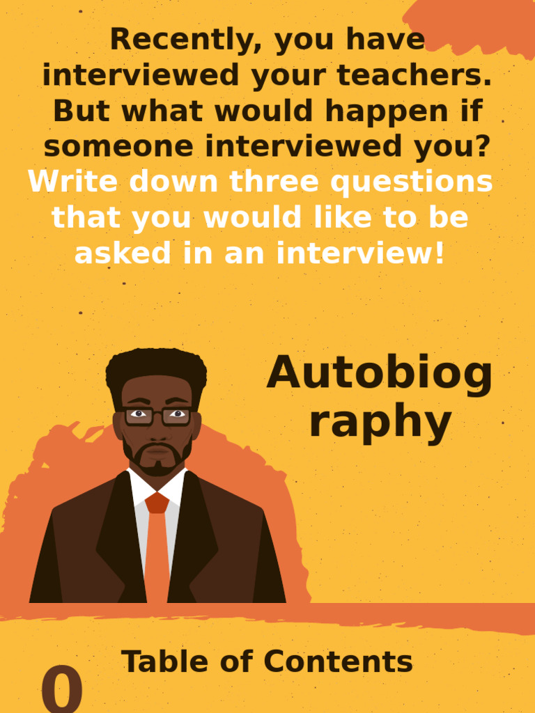 Autobiography Reading | PDF