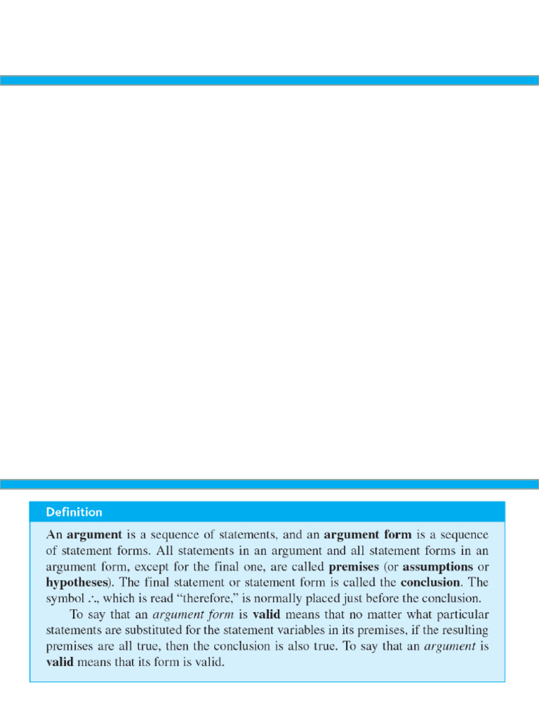 CH02 3 CompoundStatement | PDF | Argument | Logic