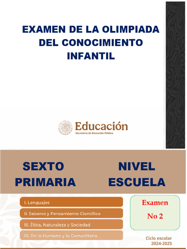 Olimpiada 2 2025 | PDF | Reciclaje | Dióxido de carbono