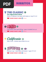 Menu Chopt Creative Salad Co | PDF | Pickling | Salad