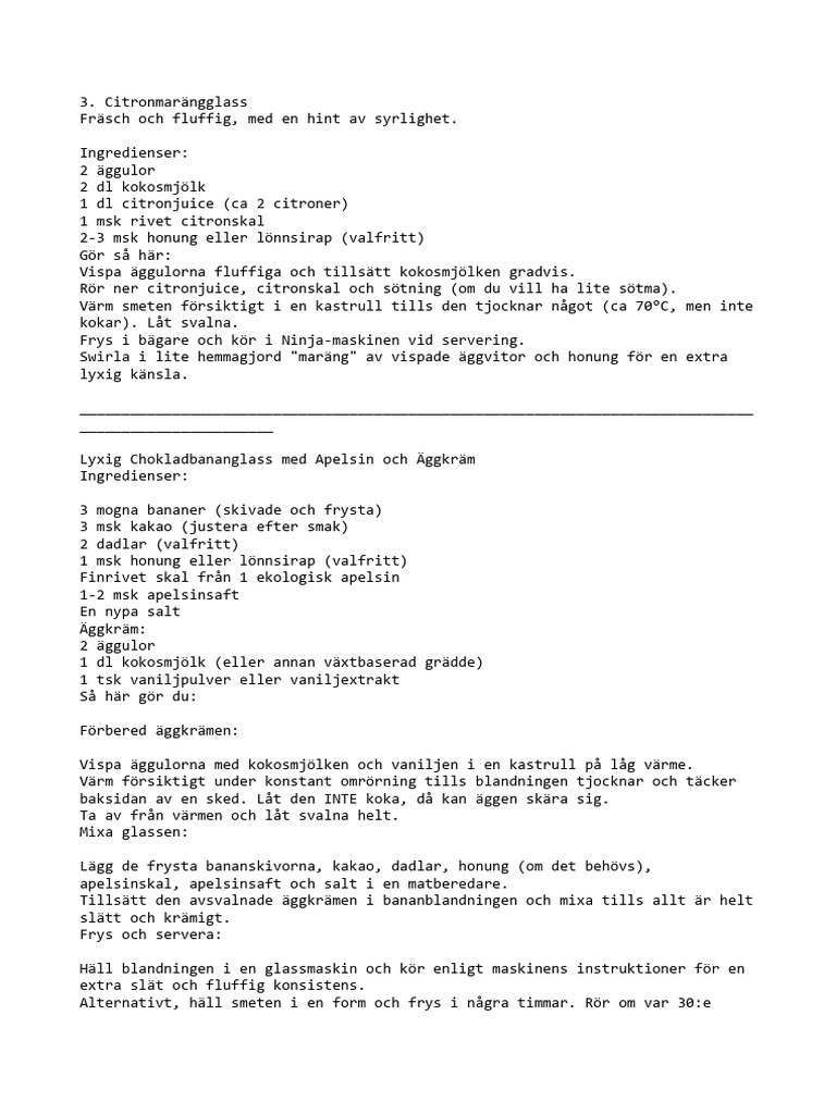 Recept | PDF