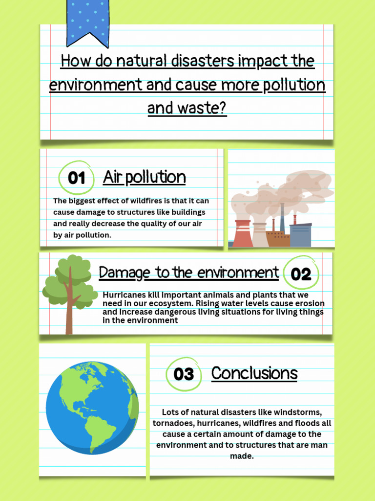 Science Infographic On Pollution | PDF
