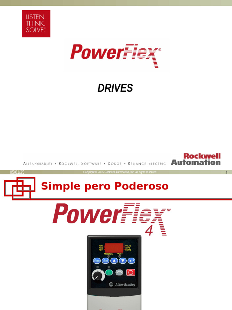 Presentación PowerFlex | PDF | Ingeniería Informática | Informática