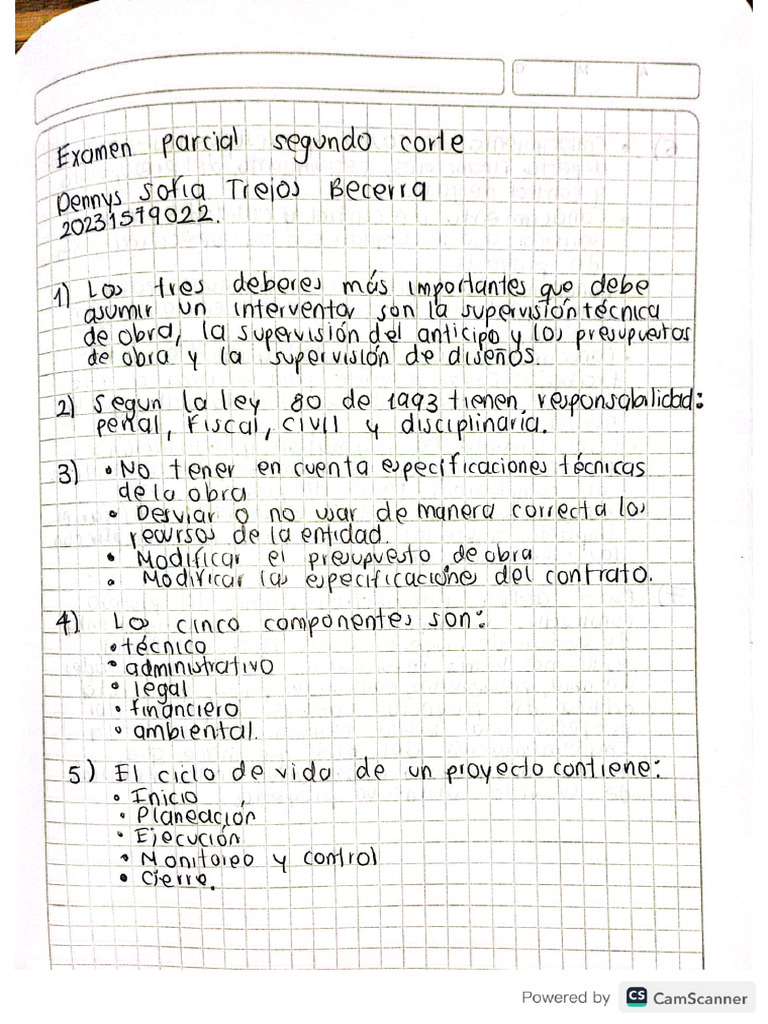 Parcial 2 Dennys Sofia Trejos Becerra | PDF