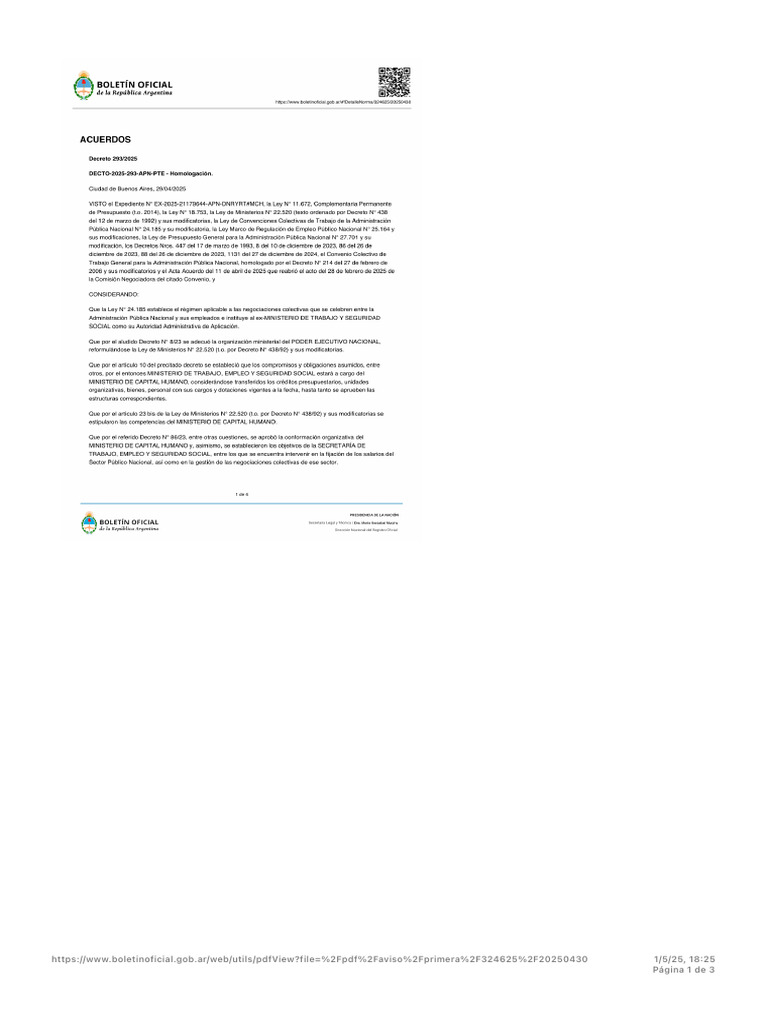 File /pdf/aviso/primera/324625/20250430 1/5/25, 18 25 Página 1 de 3 | PDF