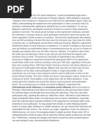 Milgram's Study: Strengths and Weaknesses | PDF | Experiment | Validity ...