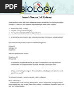 MODULE 2-BIOMOLECULES PETA-WORKSHEET-answer Key | PDF | Dna | Nucleic Acids