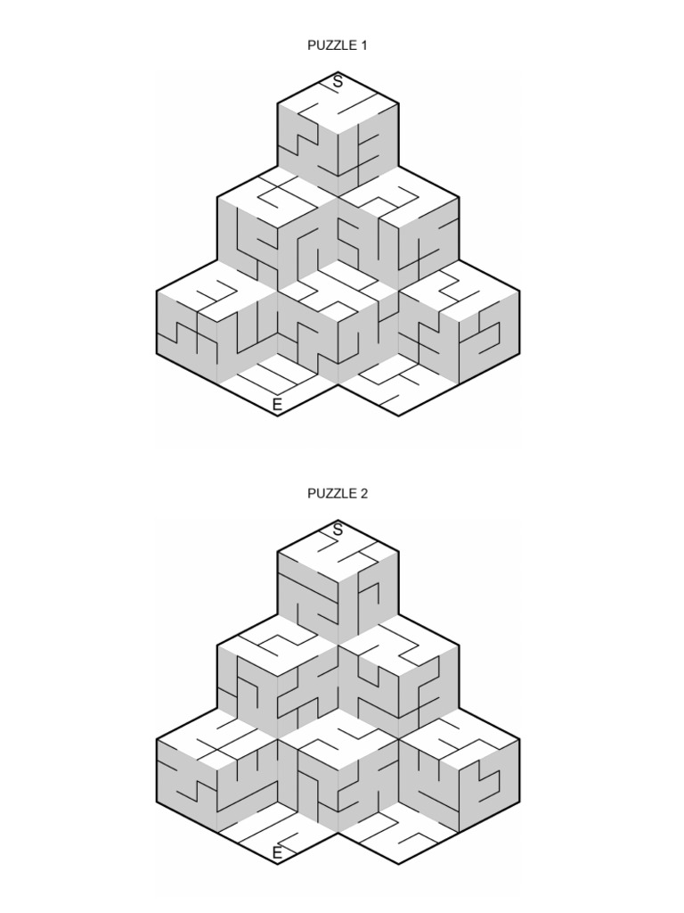3D mazes | PDF