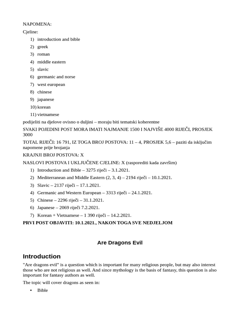 Are Dragons Evil | PDF | Dragon | The Beast (Revelation)