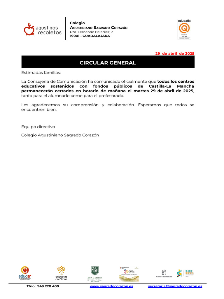 Circular General PDF | PDF