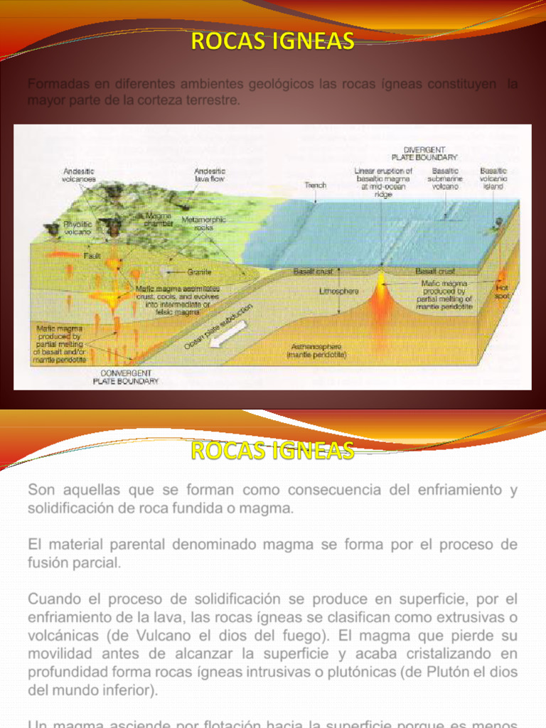 ROCAS IGNEAS | PDF | Roca ígnea | Magma