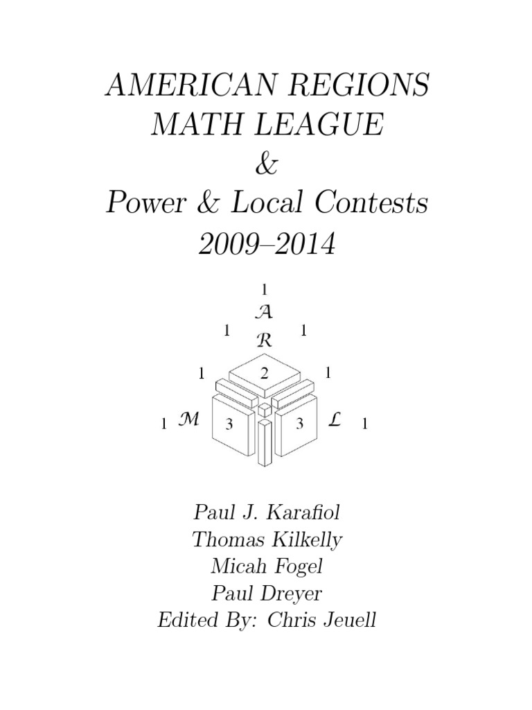 Httpswww.arml.ComARMLarml 2019public Contest Files2009 2014 BookARML ...