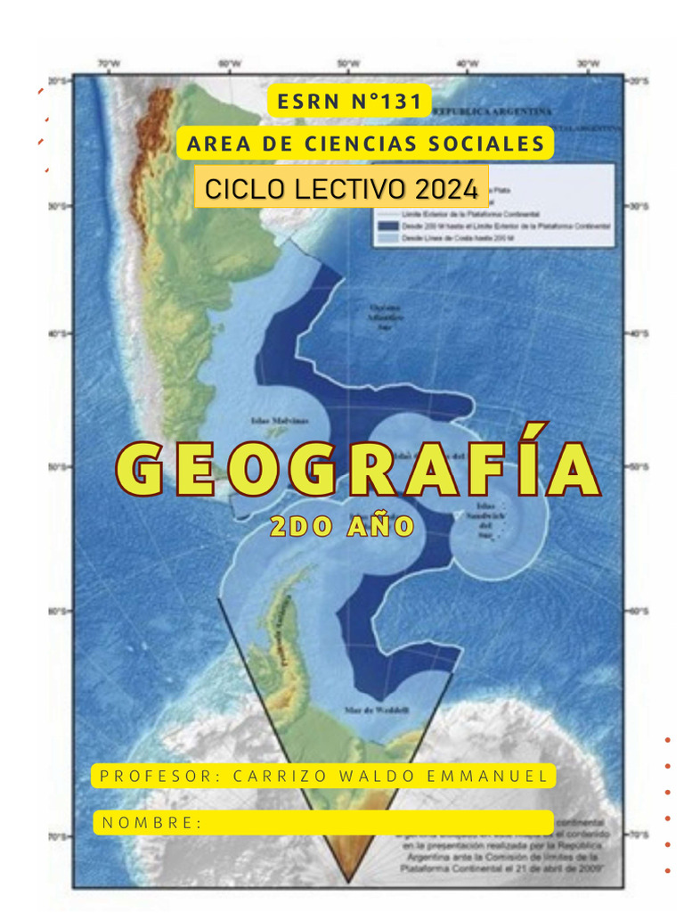 Clase 2 - Geografia 2do Año | PDF | Geografía | Estado (política)
