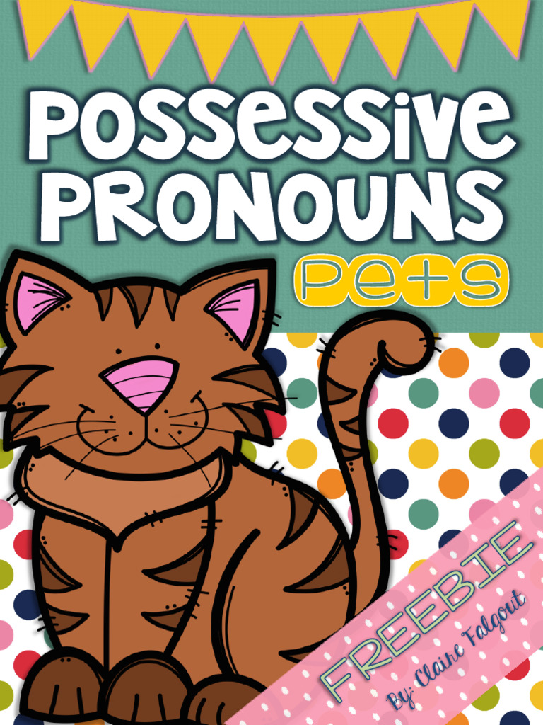 Possessive Pronouns Pets Task Cards | PDF | Animals And Humans | Zoology