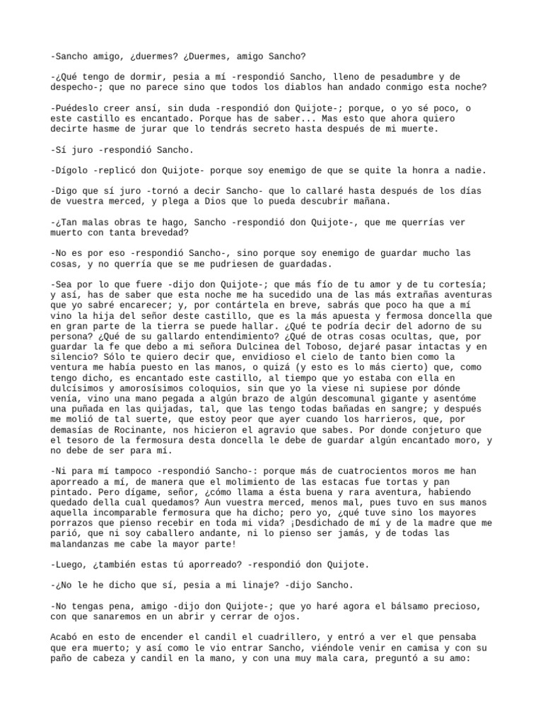 Dodi Quijotero. | PDF | Don Quijote | Caballería