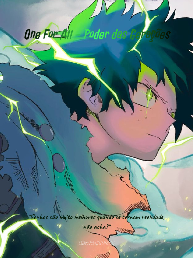 Poder do One For All: Guia Completo | PDF | Morte | Vida