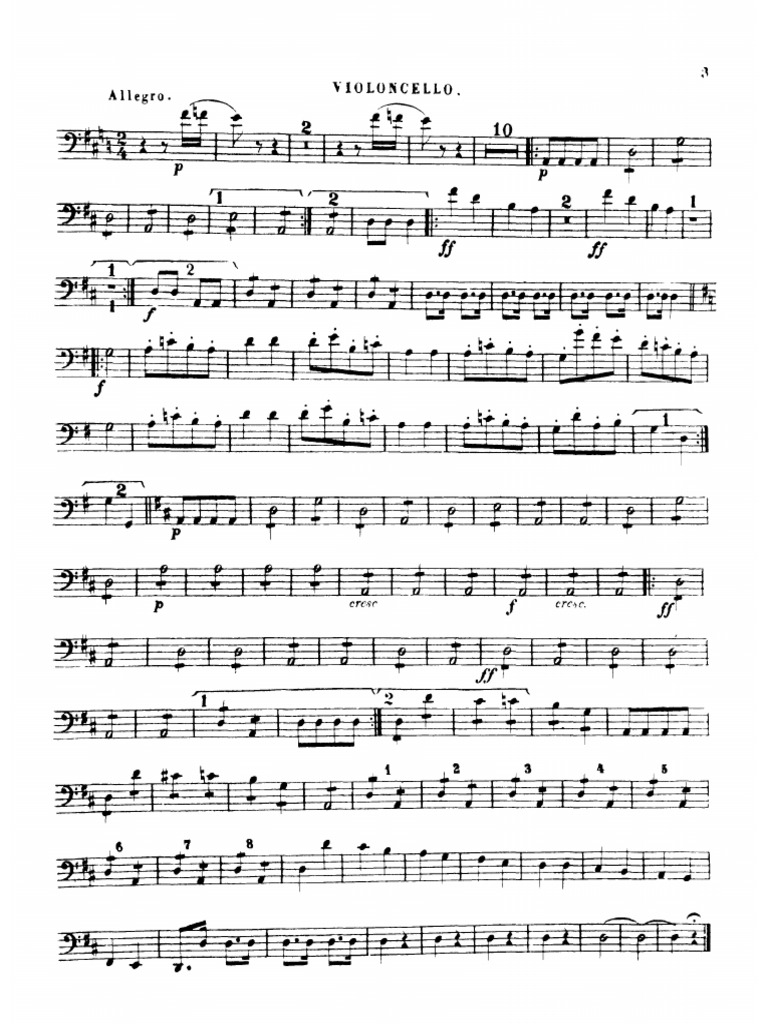 VIOLONCELLO | PDF