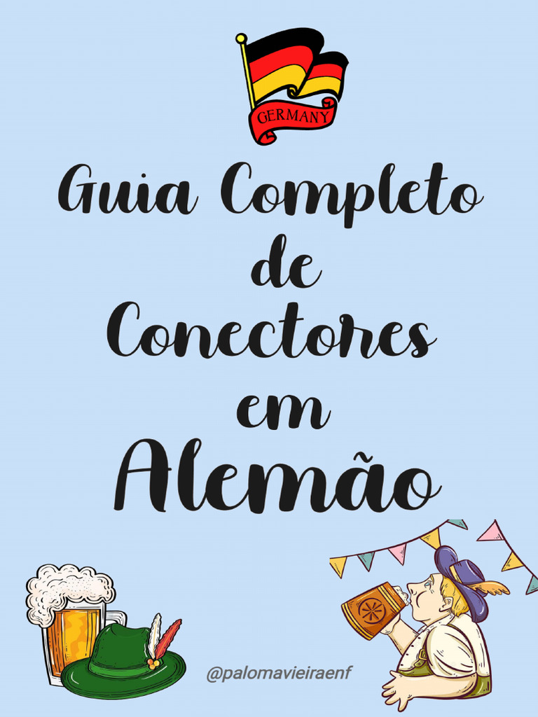 Guia Completo de Conectores em Alemão - Paloma - Vieira | PDF