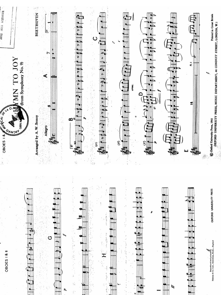 Oboes | PDF