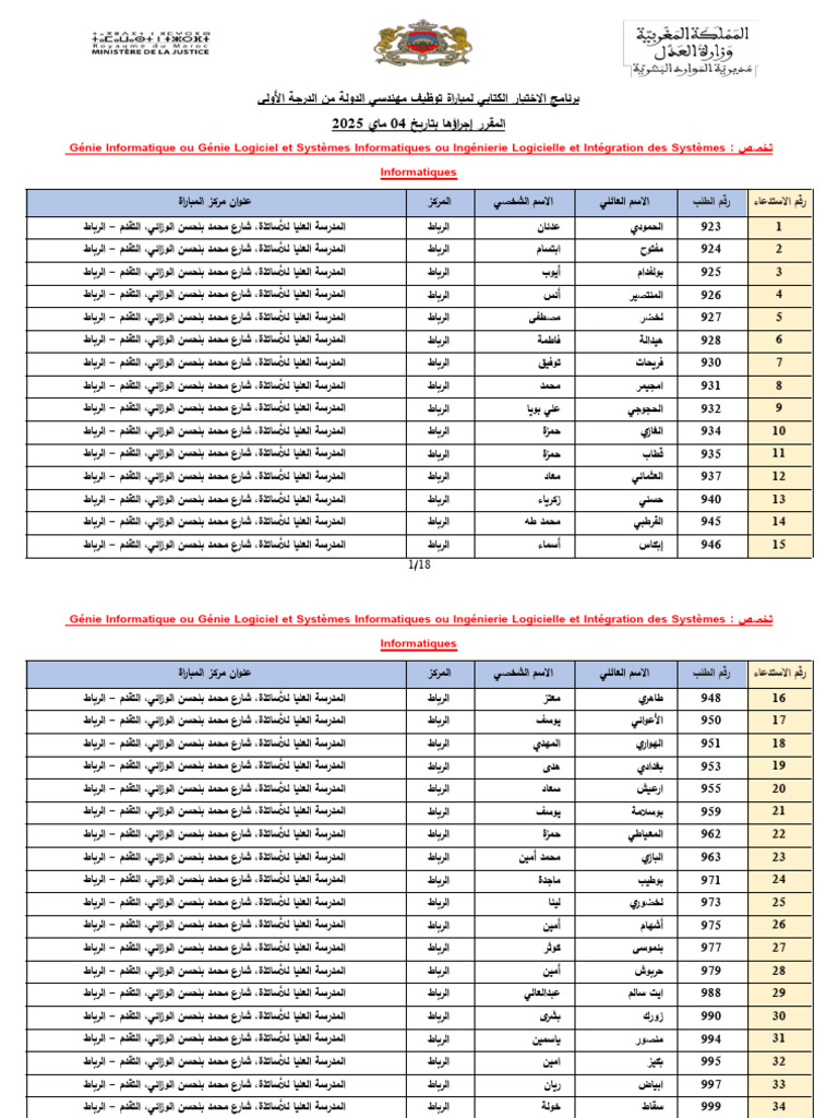 Listef Ing Dev | PDF