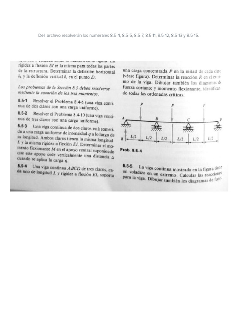 Vigas Continuas | PDF