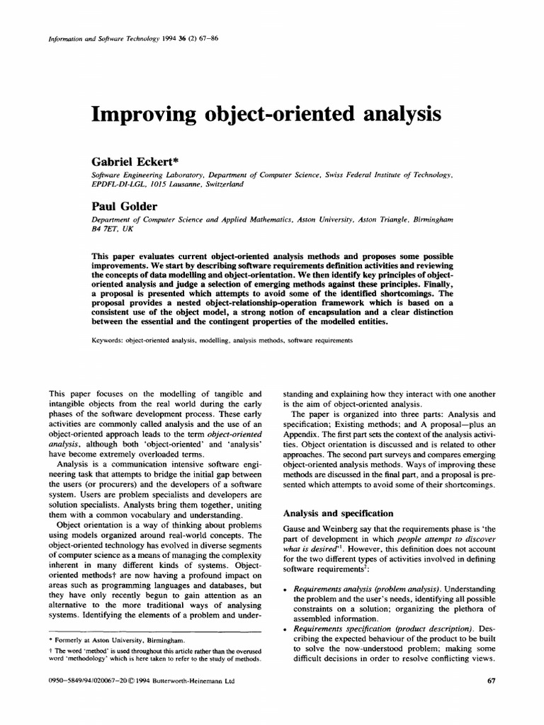 Improving_object_oriented_analysis-6 | PDF | Conceptual Model | Data Model