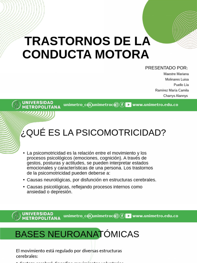 Conducta Motora | PDF | Las emociones | Esquizofrenia
