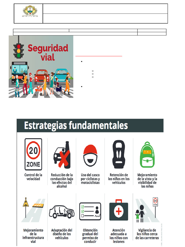 Normas de Seguridad Vial para Niños | PDF | Seguridad vial | Semáforo