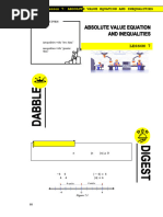 Solved Absolute Value Problems | PDF | Mathematics | Applied Mathematics