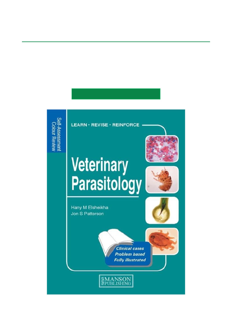 Veterinary Parasitology Self-Assessment Guide | PDF | Infection ...