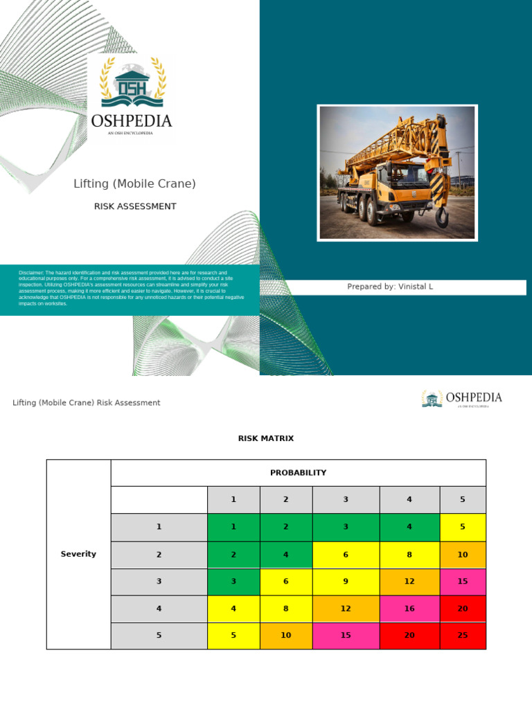 Lifting Mobile Crane | PDF | Crane (Machine) | Risk