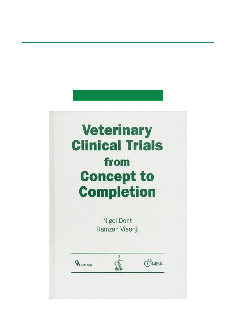 Veterinary Clinical Trials Guide | PDF | Clinical Trial | Statistics