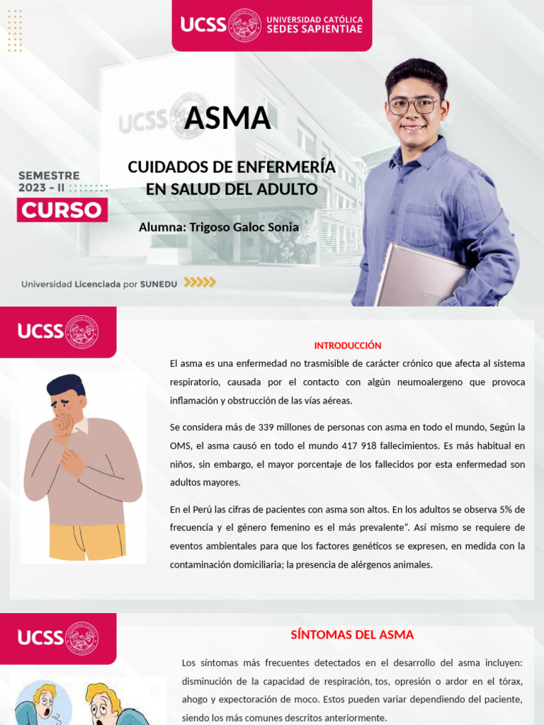 Asma en Adulto | PDF | Asma | Dormir