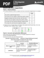 Coordinated Sciences Syllabus | PDF | Electric Current | Series And ...