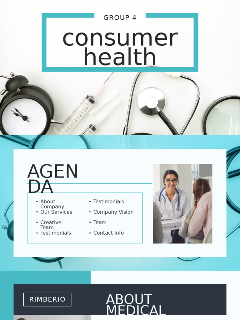 White and Blue Minimalist Medical Presentation | PDF