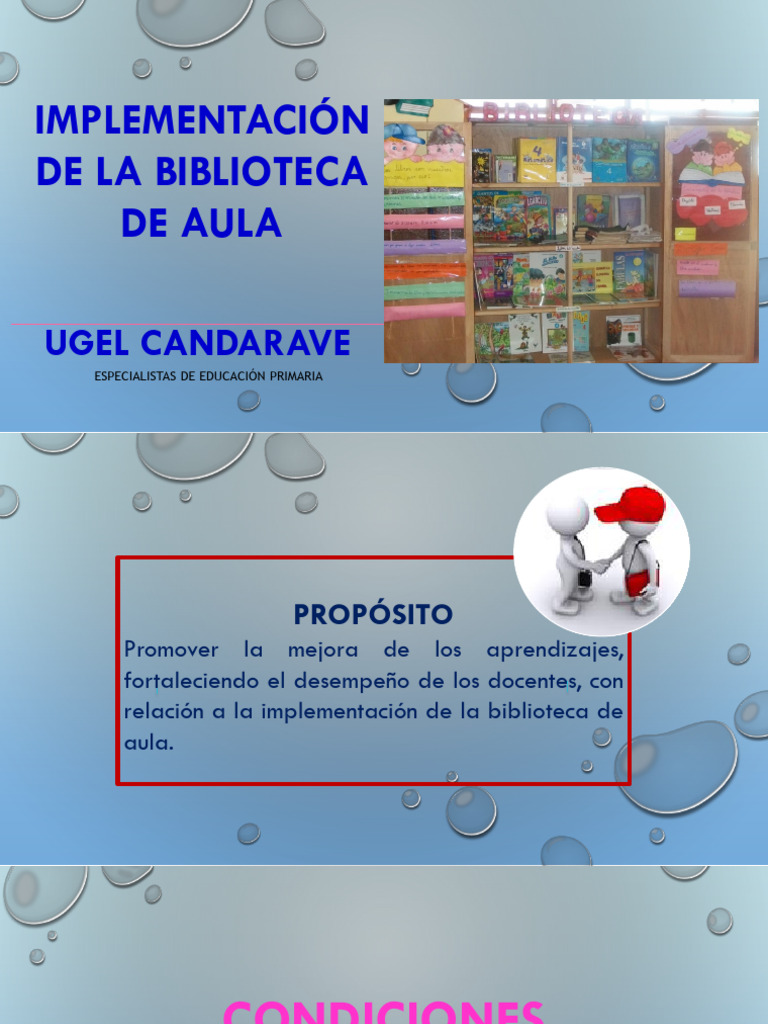 La Biblioteca de Aula SV | PDF