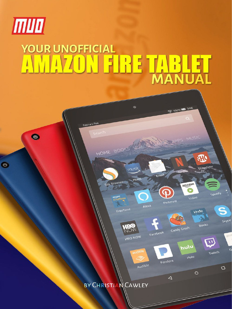 Unofficial Amazon Fire Tablet Manual | PDF | Amazon Kindle | Mobile App