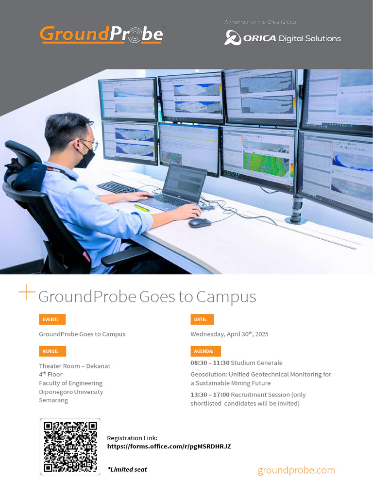 GroundProbe Recruitment Event in Indonesia | PDF | Skill | Reputation