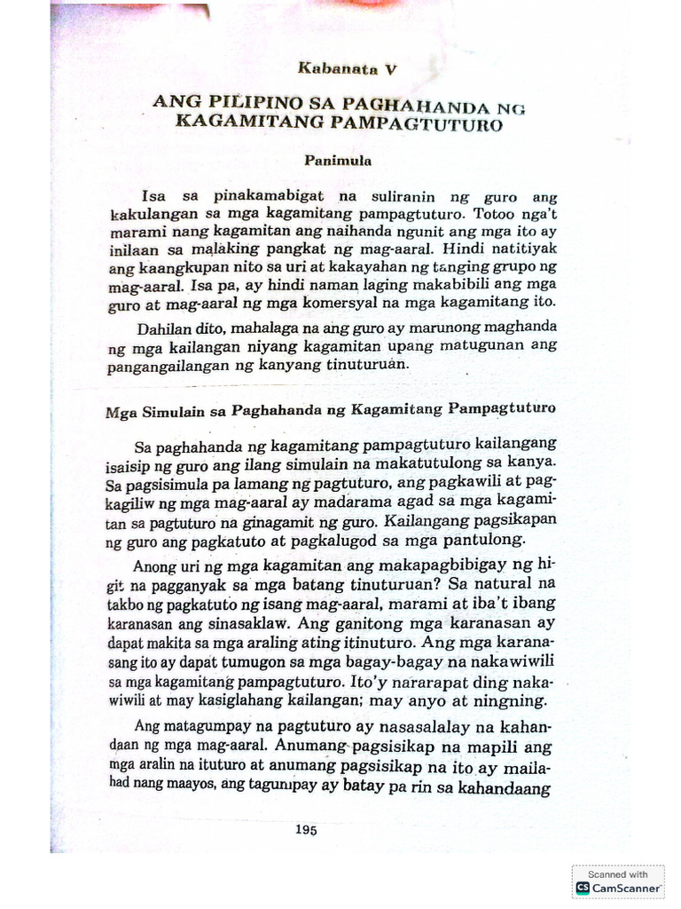 Filipino Sa Natatanging Gamit Finals | PDF