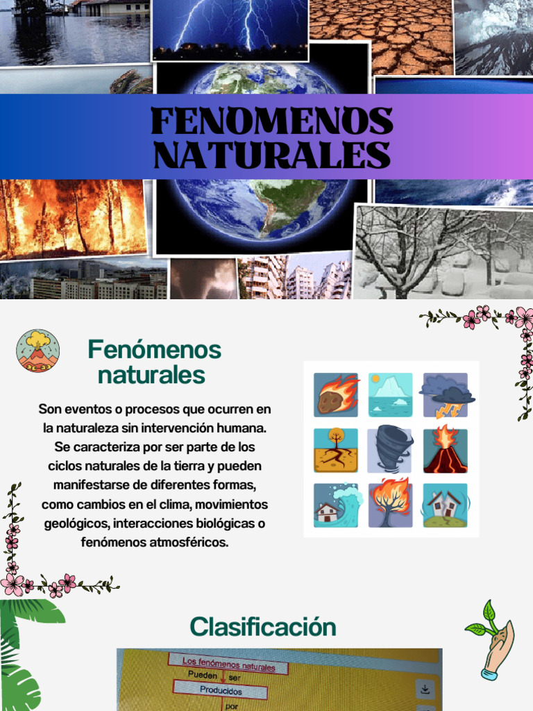 Fenómenos Naturales y sus Consecuencias | PDF | Temblores | Agua