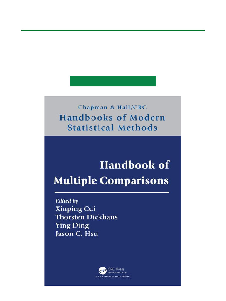 Multiple Comparisons Handbook Overview | PDF | Multiple Comparisons ...